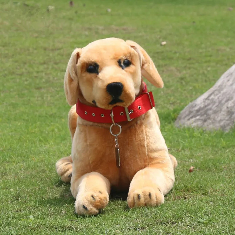 Realistic Life size Golden Retriever Plush Dog – Furvenzy
