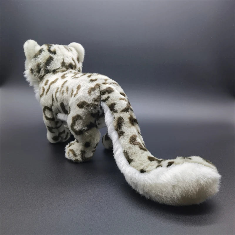 Realistic Snow Leopard Plush Stuffed Toy – Furvenzy