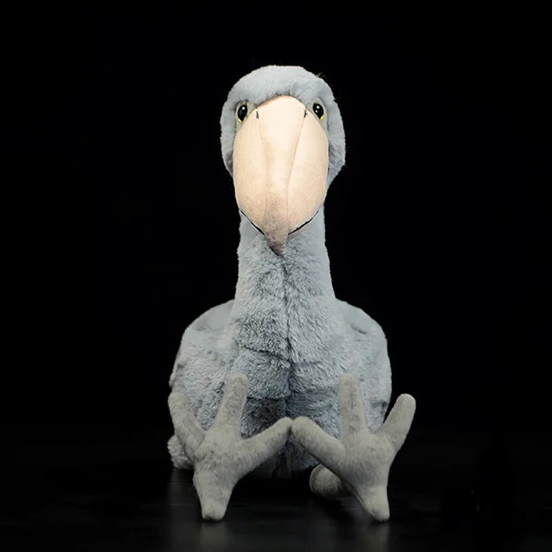 Realistic Shoebill Stuffed Stork Bird Toy – Furvenzy