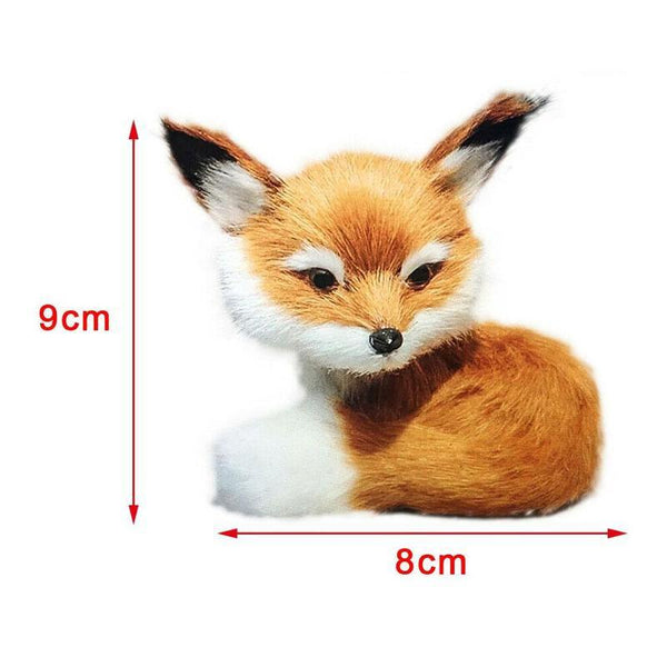 Realistic Fox Plush Stuffed Toy - Furvenzy