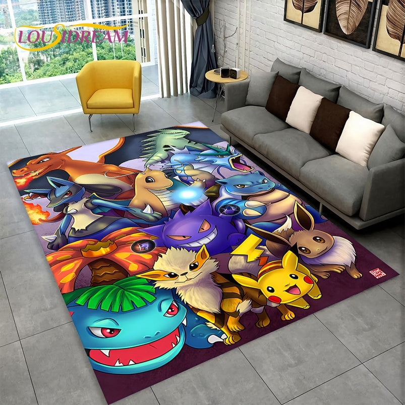 Pokemon Area Rug Carpet – Furvenzy